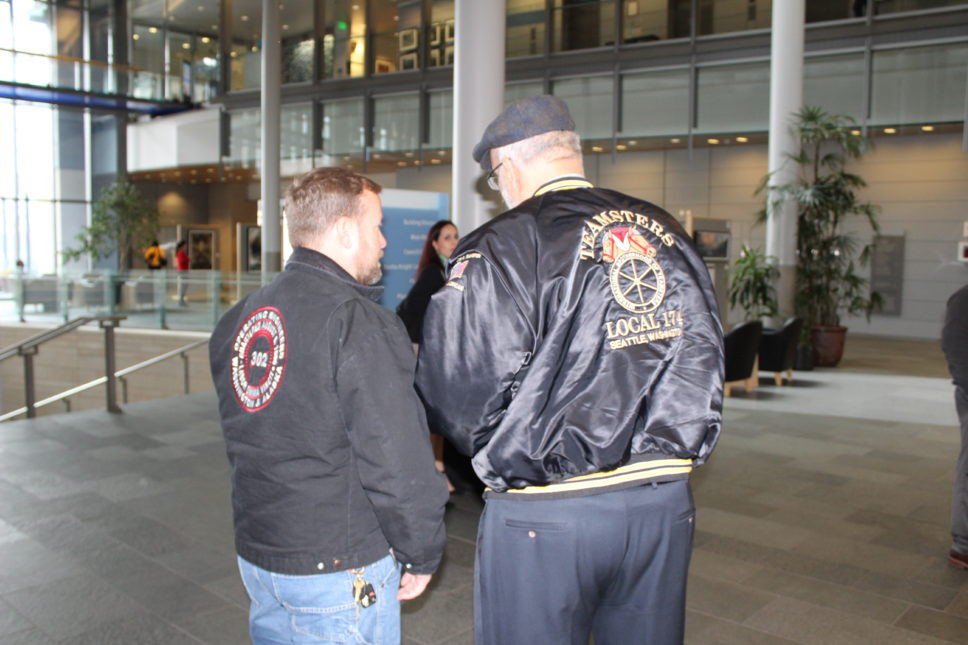 Teamsters Local 174 Descends On City Hall | Teamsters Local Union No. 174